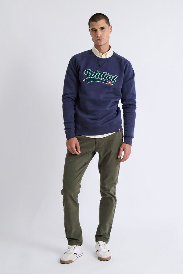 Sudadera Con Manga Ranglan Logo Vintage | Sudaderas hombre | Cortefiel