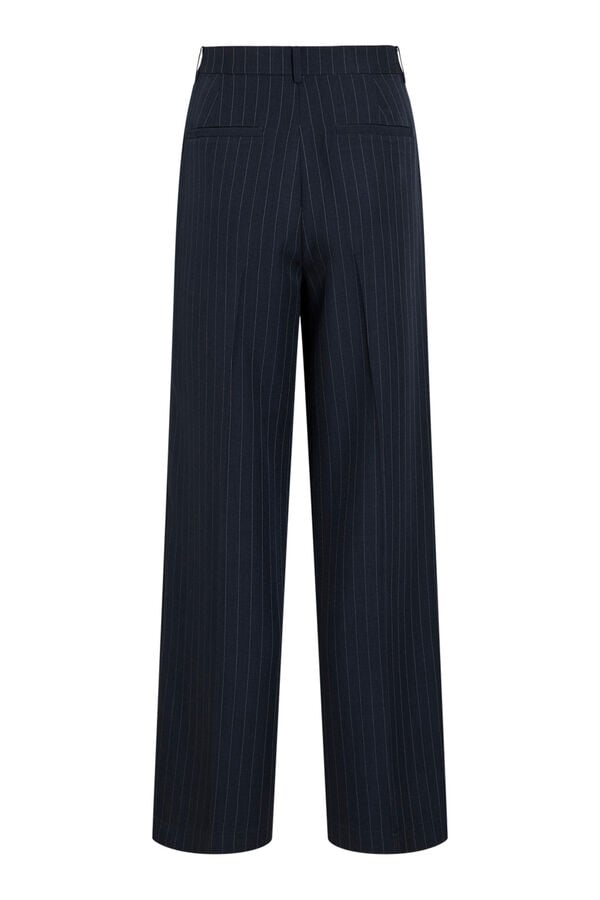 Calças de vestir cintura alta | Calças para mulher | Cortefiel