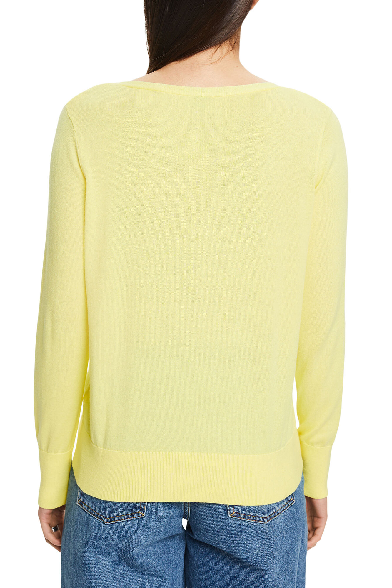 Relaxed-fit essential jumper in fine jersey-knit | Women's jumpers and ...