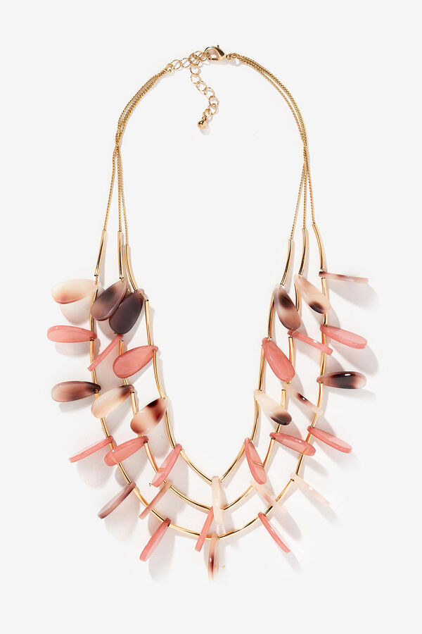 Collar corto con detalles de colores | Collares | Cortefiel