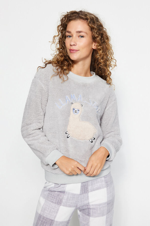 llama print pyjamas