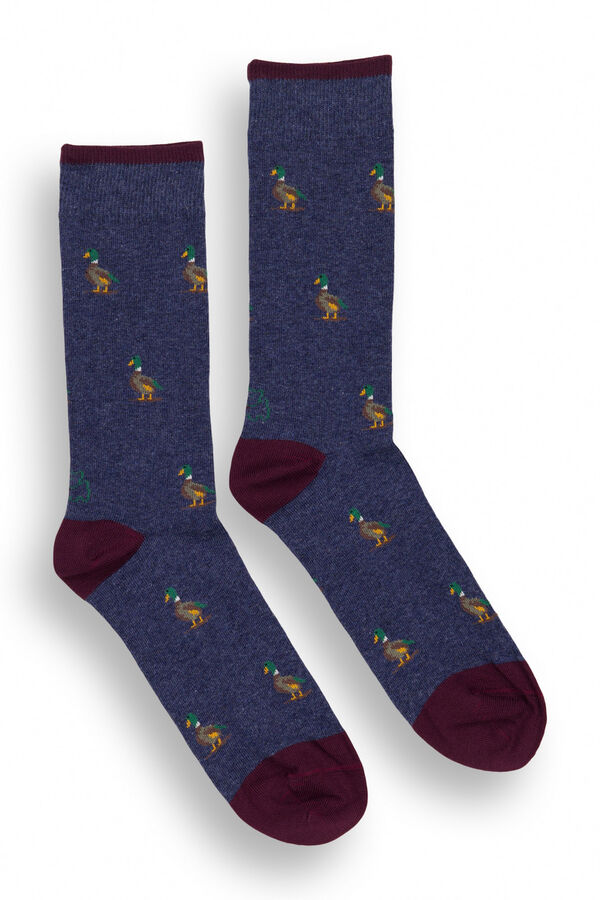 Meias masculinas azul marinho | Meias homem | Cortefiel