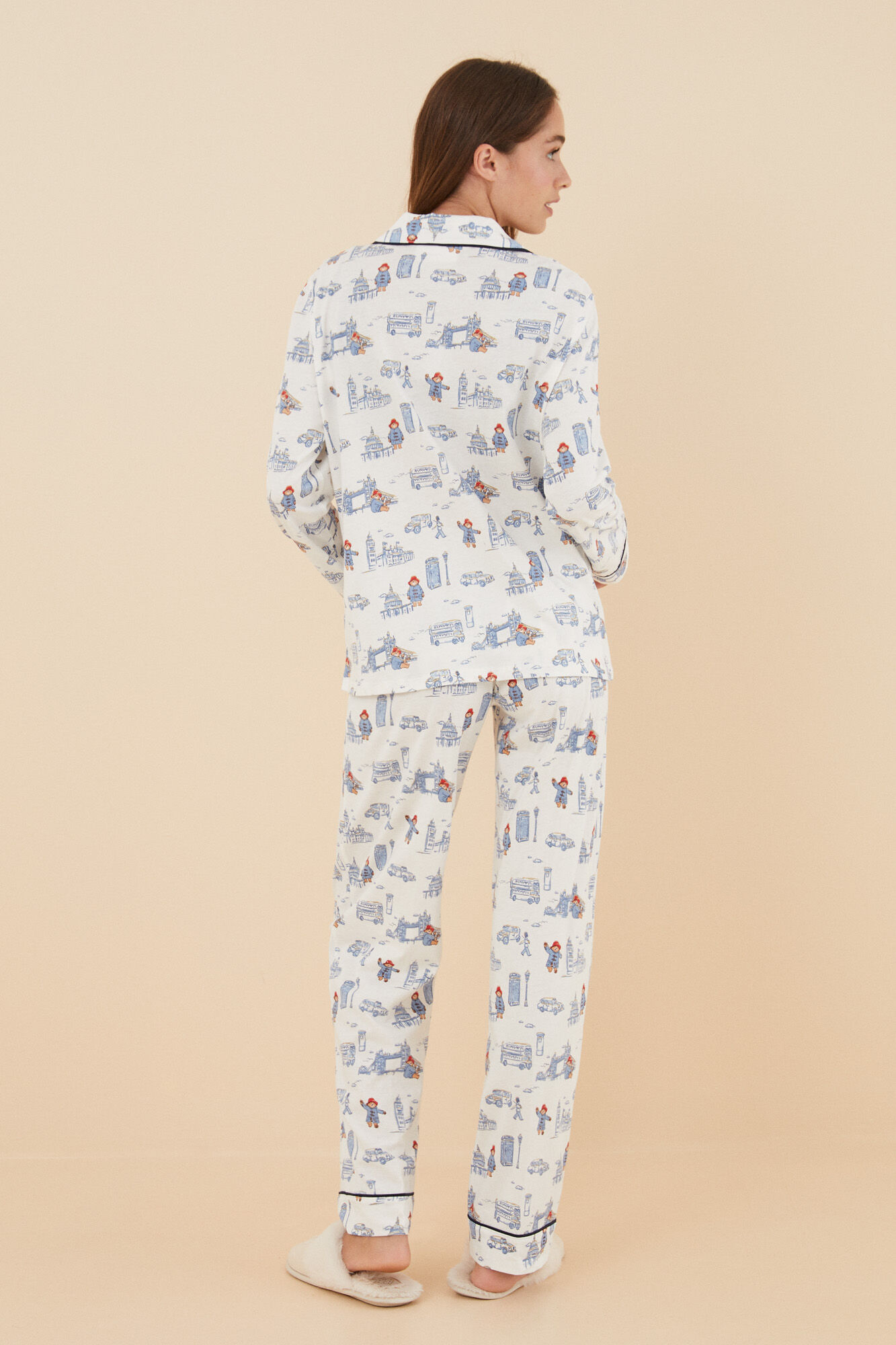 Classic 100% cotton Paddington pyjamas | Women's pyjamas | Cortefiel