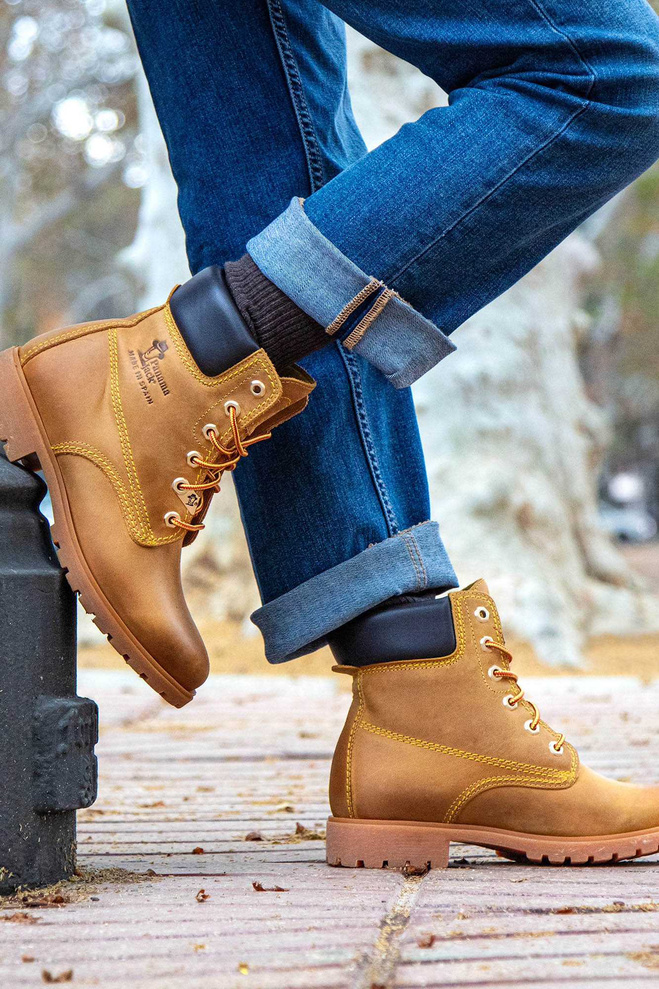 Botas de pele com forro de pele | Botas para Mulher | Cortefiel