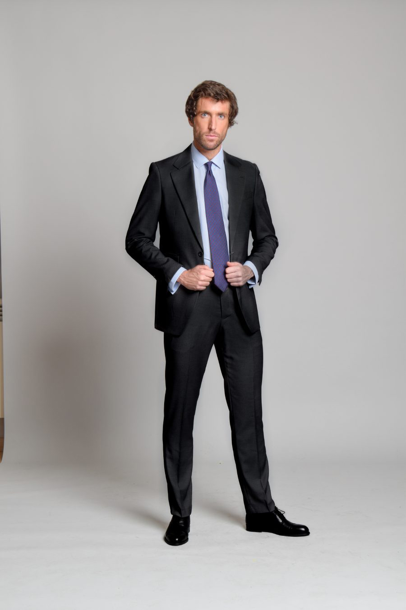 British Collection Plain Suit 100% Wool | Men's suits | Cortefiel