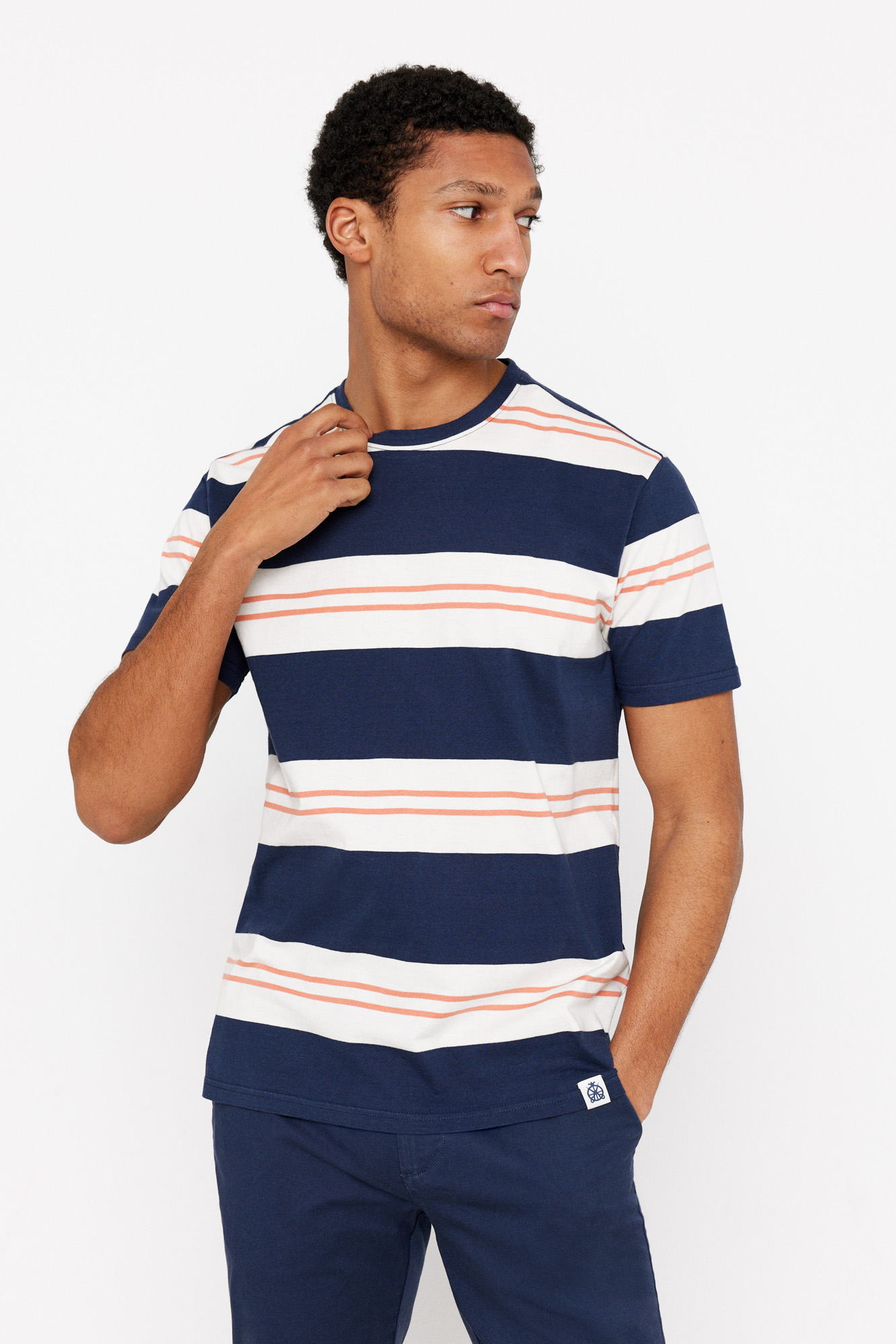 Camiseta de rayas | Camisetas de hombre | Cortefiel