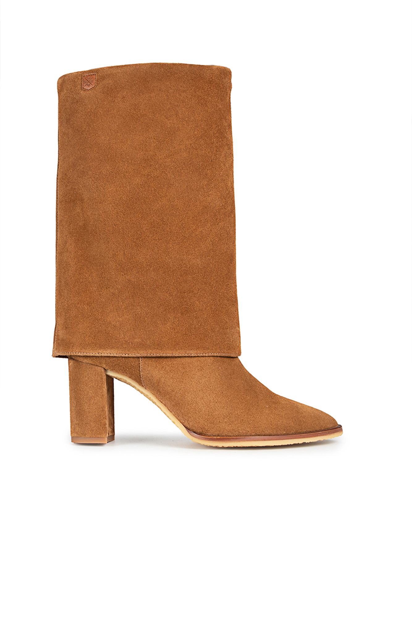 Bota de salto alto Demi Croute para mulheres | Botas de mulher | Cortefiel