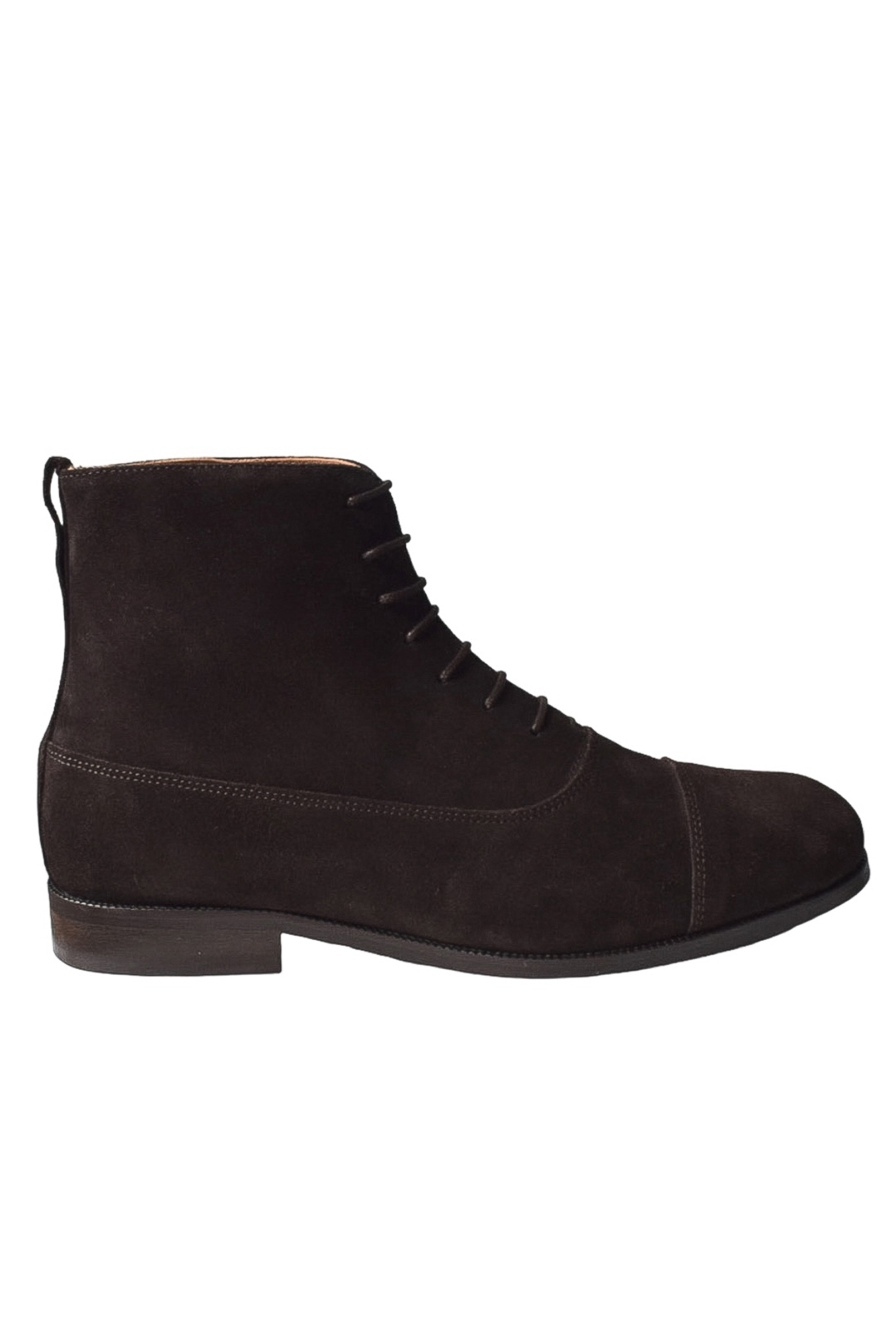 Bota Oxford Camurça Castanha | Botas para Homem | Cortefiel