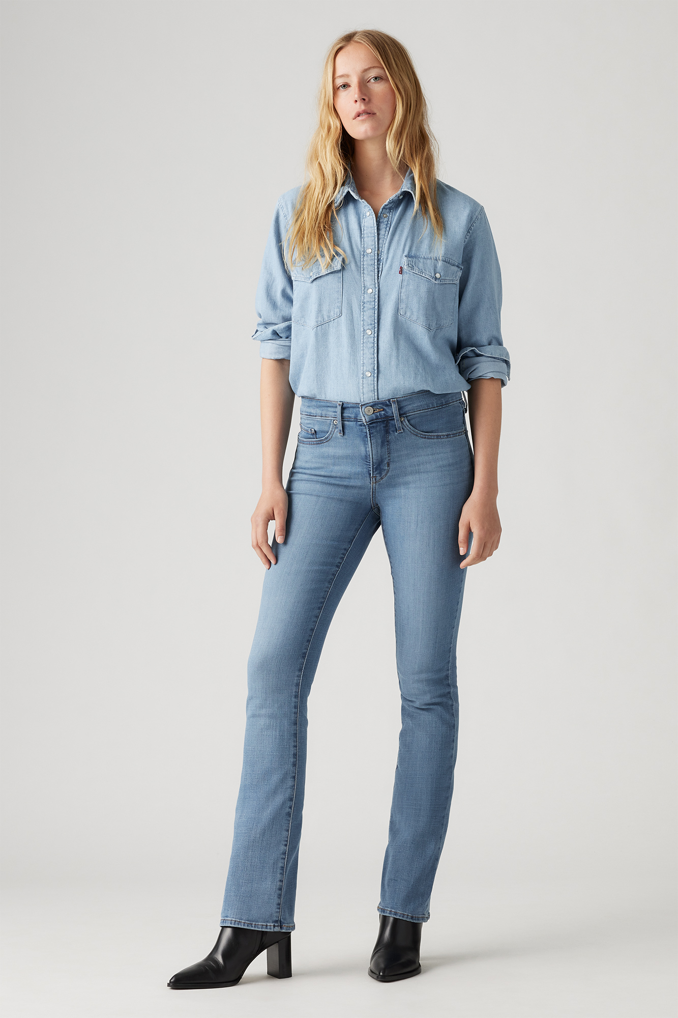 Jeans 315™ moldador bootcut | Calças de Ganga para Mulher | Cortefiel