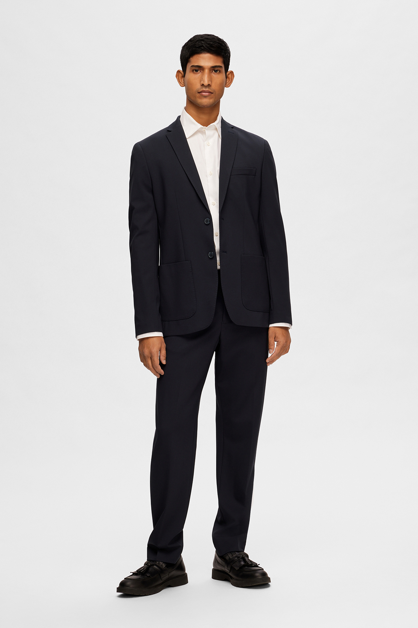 Americana Slim Fit estilo punto confeccionada con Lenzing Ecovero ...