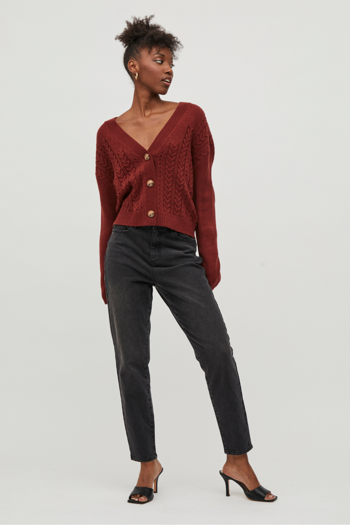 Casaco de malha | Camisolas de malha de mulher | Cortefiel