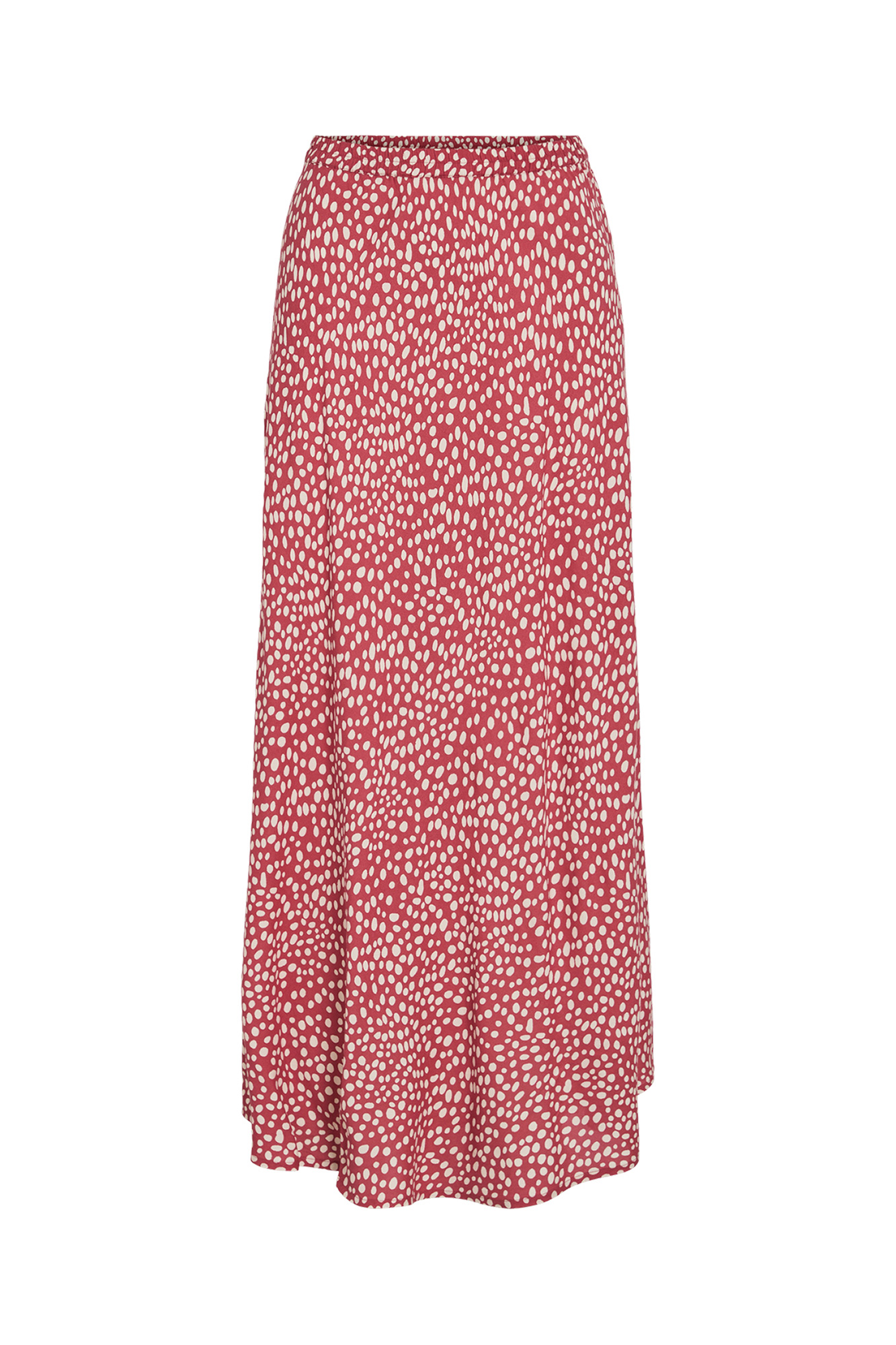 Falda midi estampada de viscosa | Faldas de Mujer | Cortefiel