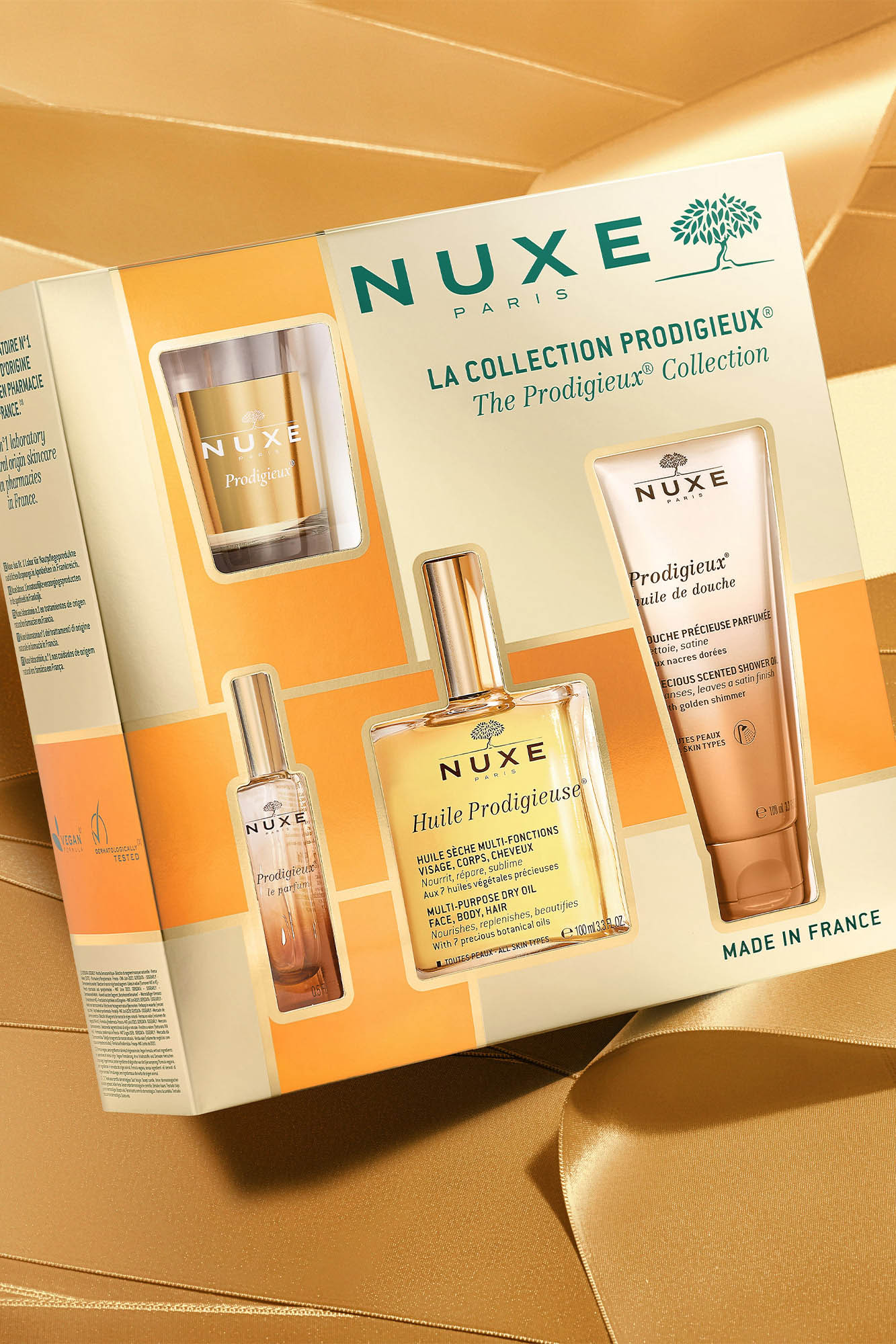 Coffret Nuxe Prodigieux® La gama emblemática Nuxe | Cosmética facial | Cortefiel