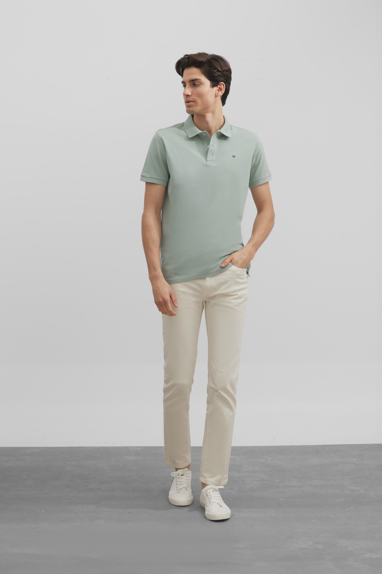 Polo clasico liso | Polos de hombre | Cortefiel