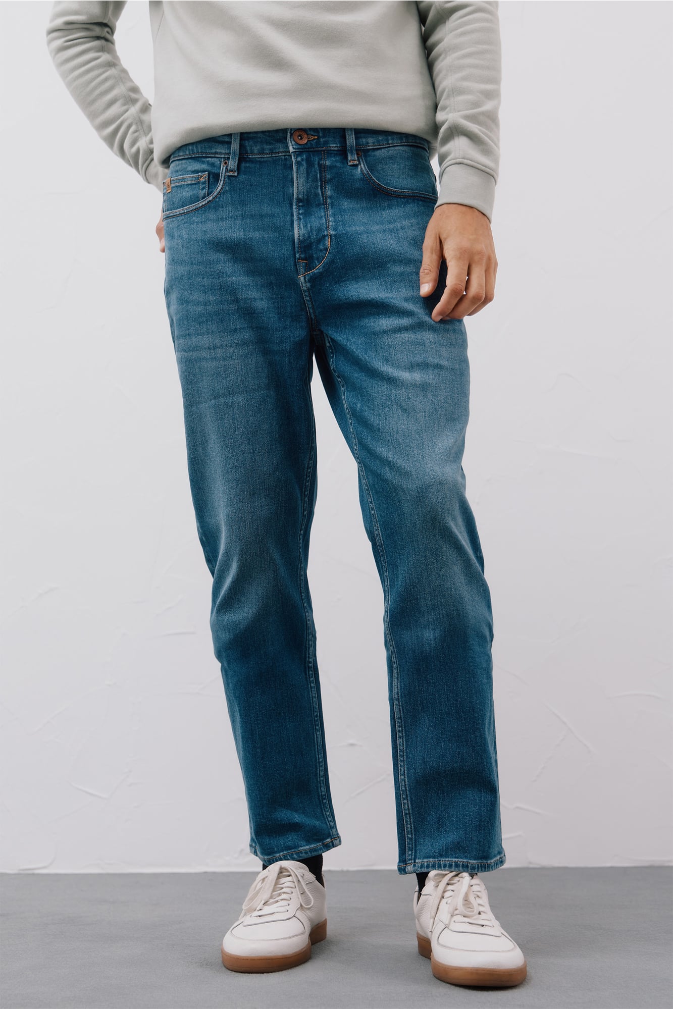 Pantalón vaquero straight fit | Pantalones Vaqueros de Hombre | Cortefiel