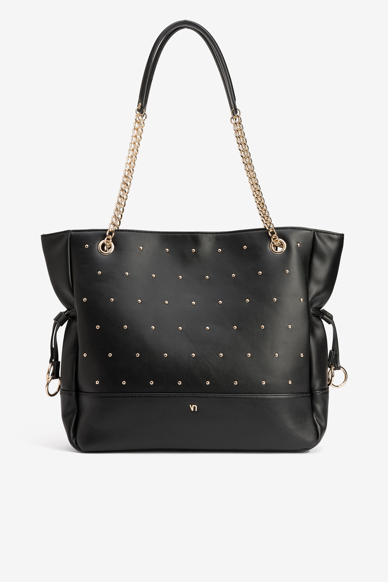 Mala tote bag com tachas | Malas para Mulher | Cortefiel