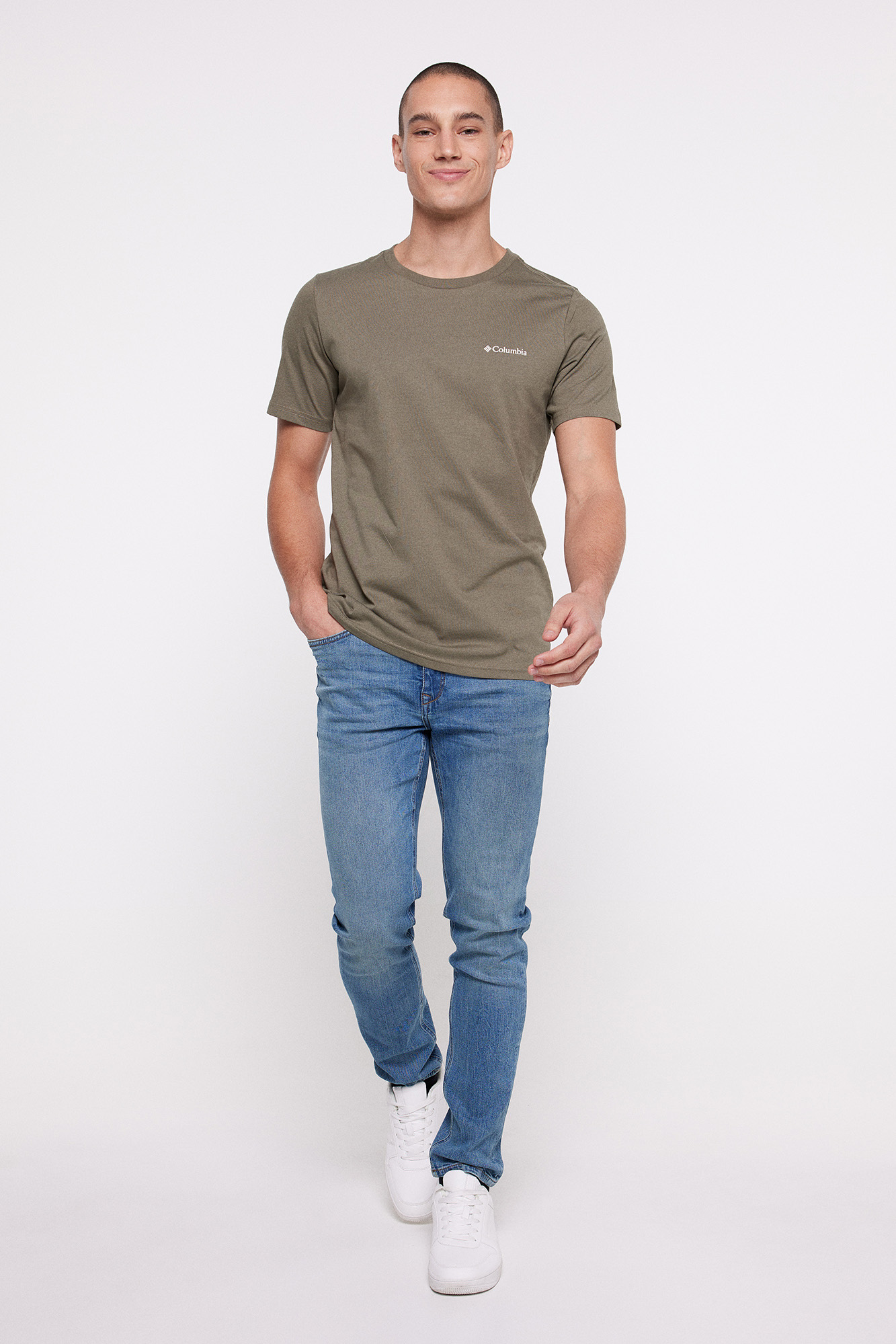 T-shirt com logo CSC™ | T-shirts para Homem | Cortefiel