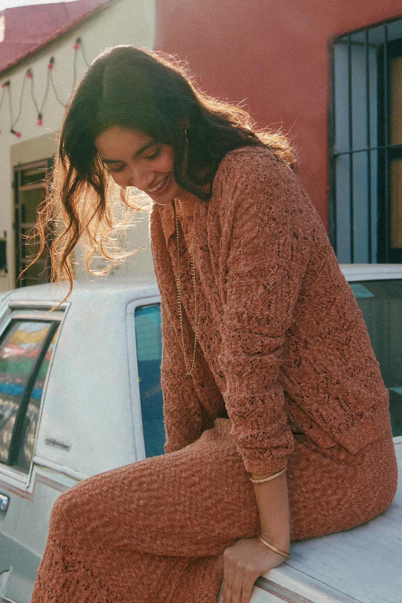 Soledad. Jaqueta Pointelle | Casacos de malha | Cortefiel