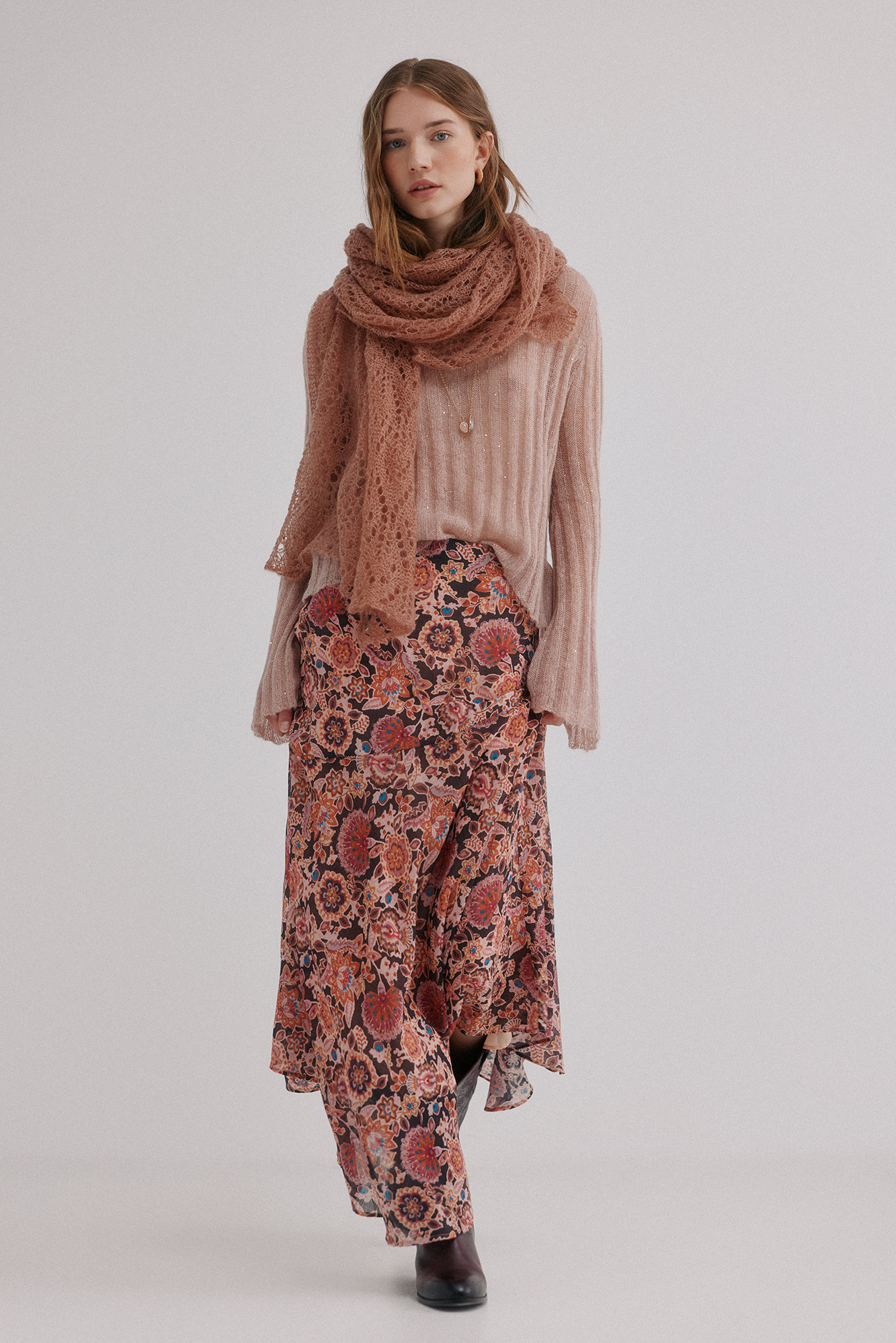 Rosana. Falda estampada | Faldas de mujer | Cortefiel