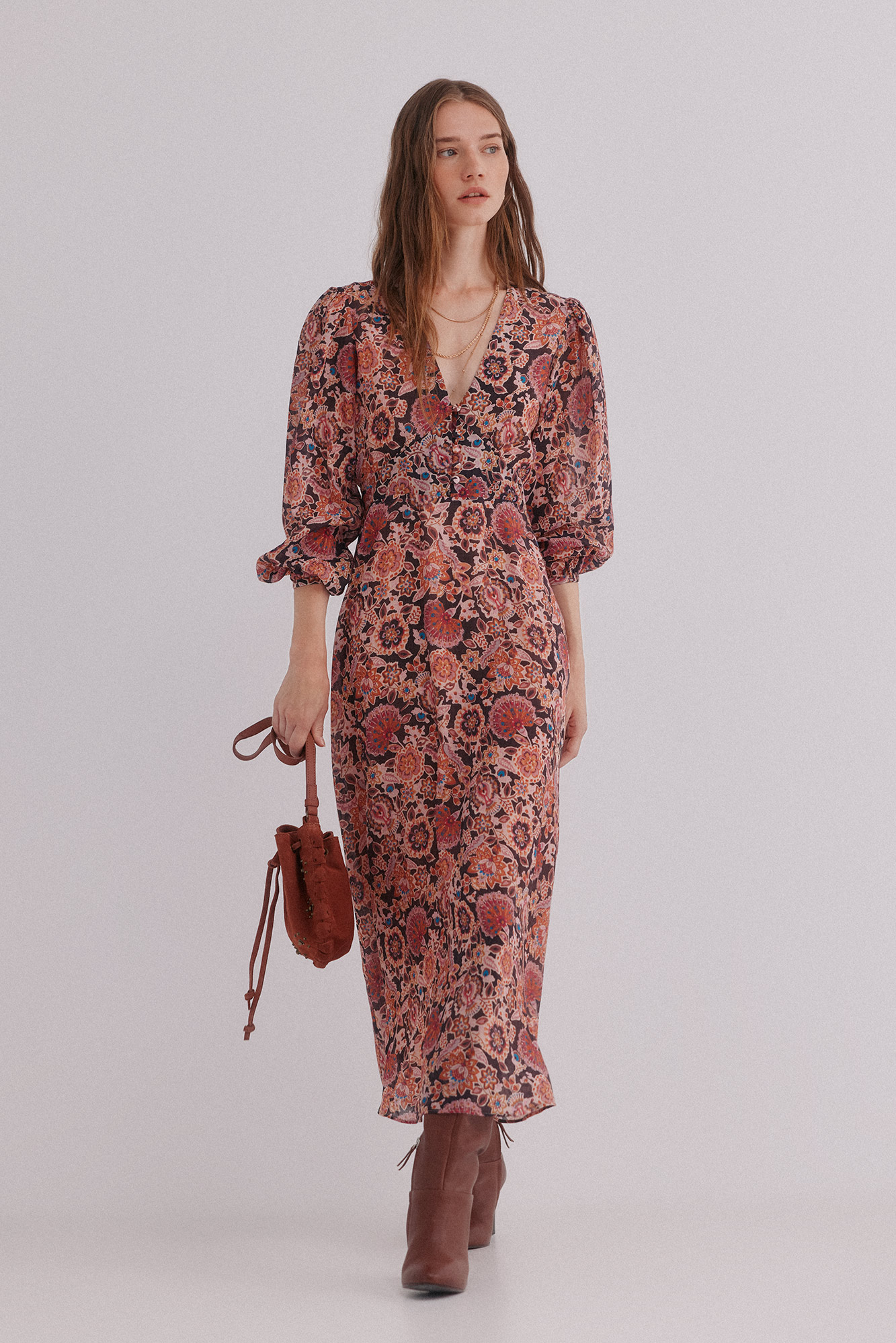 Aitana. Print dress | Women's dresses | Cortefiel
