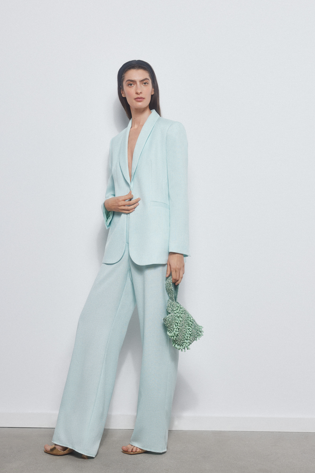 Blazer traje solapa smoking | Americanas y blazers de mujer | Cortefiel