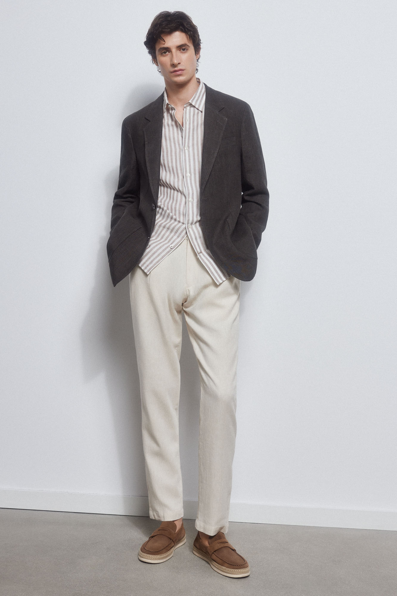 Blazer de linho | Blazers para Homem | Cortefiel