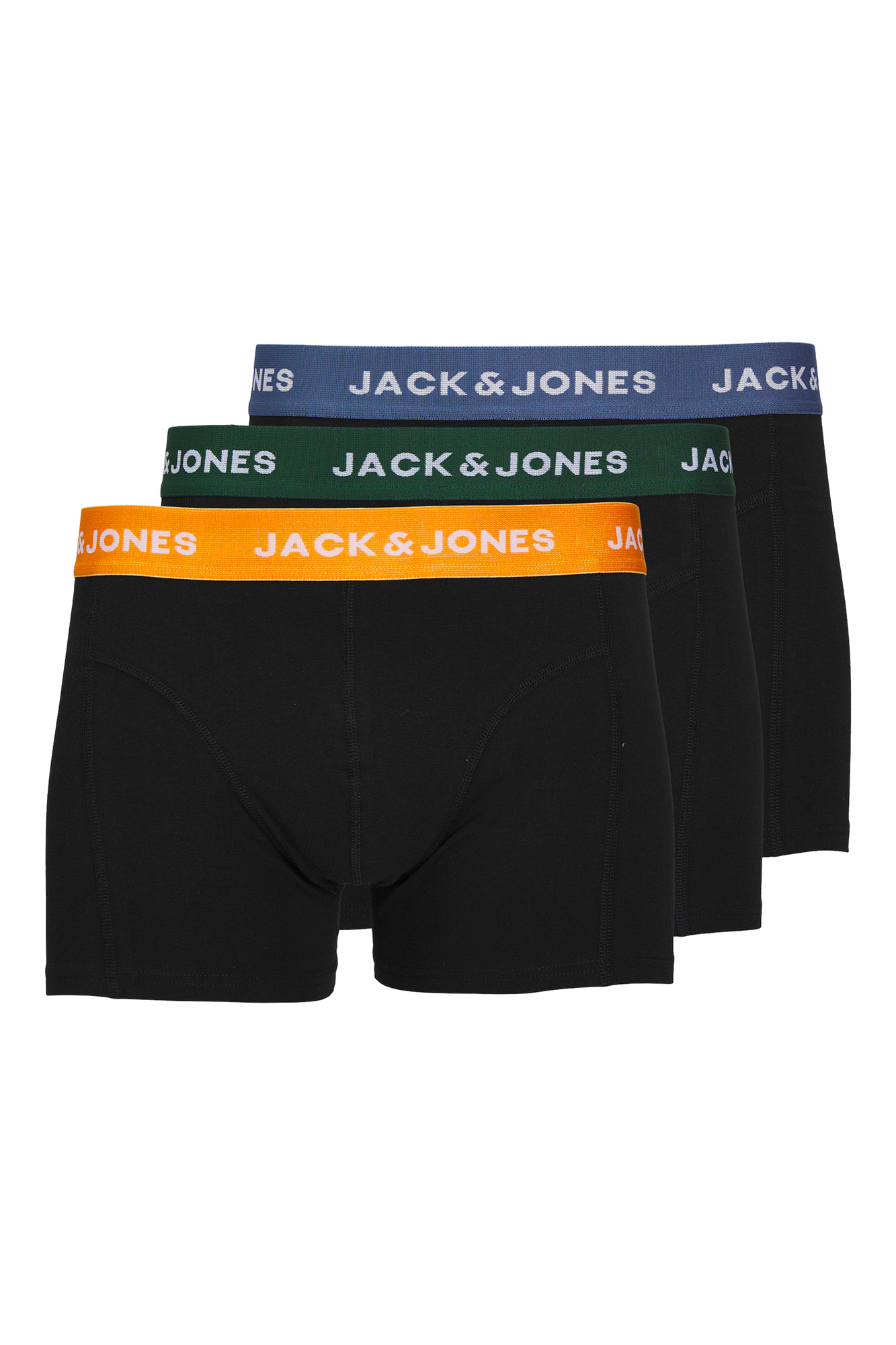Pack de 3 boxers pretos de algodão PLUS | Boxers e cuecas para Homem ...