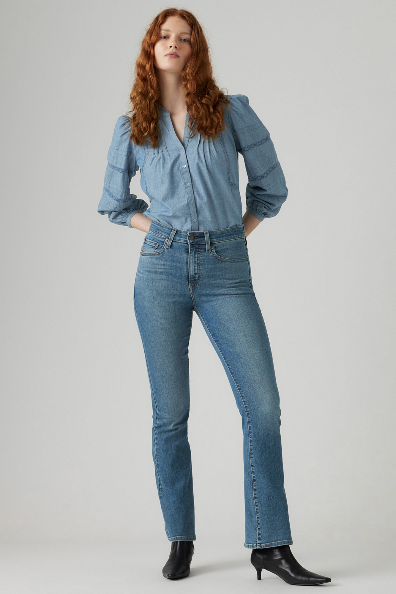 725™High Rise Bootcut Jean | Women's jeans | Cortefiel