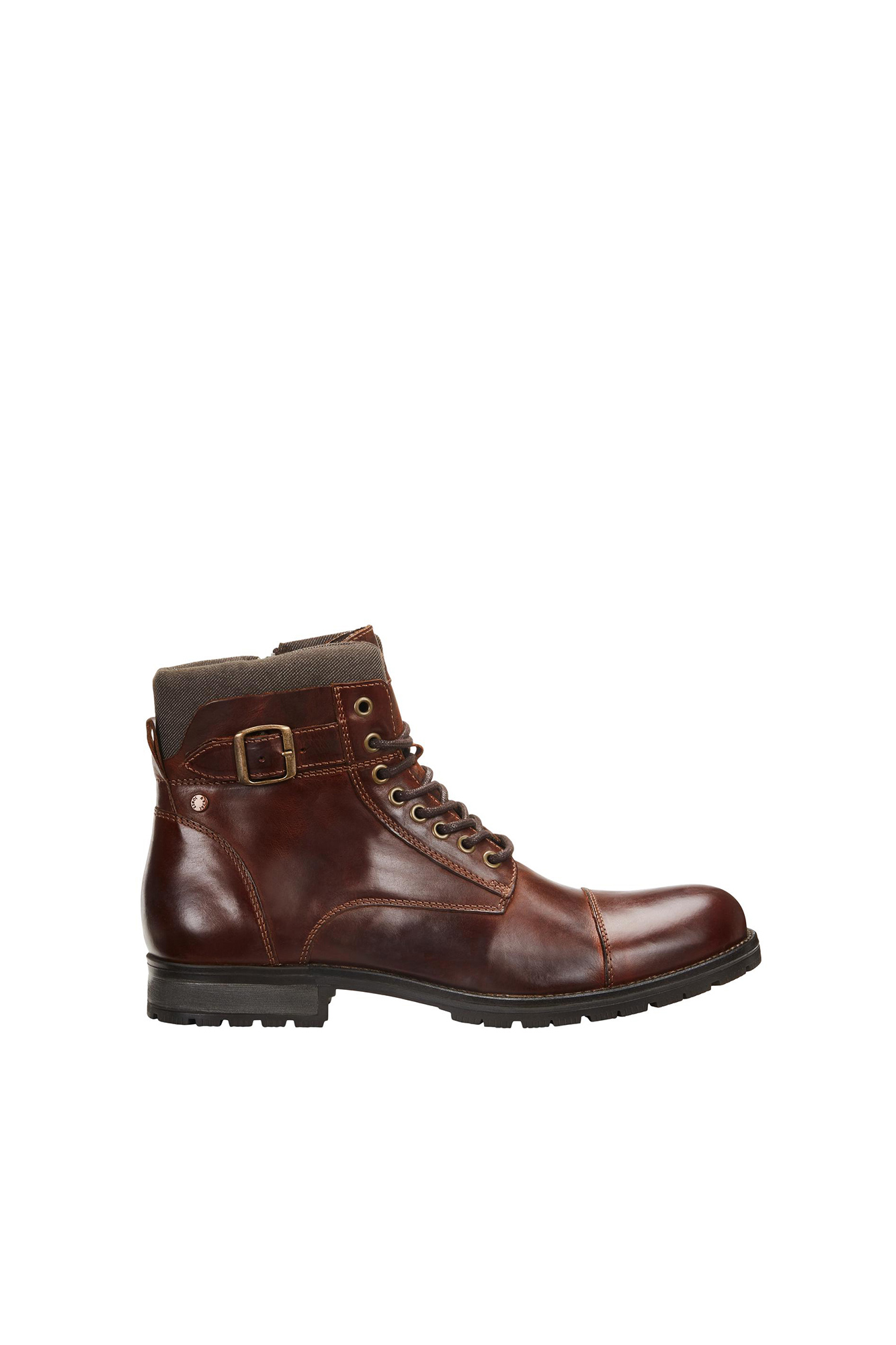 Bota pele sola track | Botas para Homem | Cortefiel