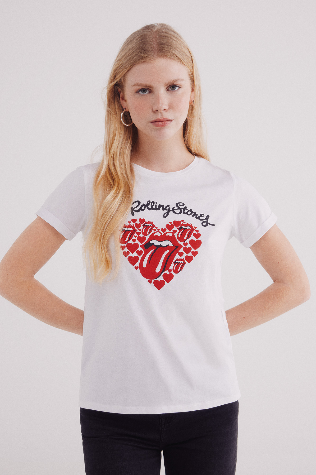 Camiseta "Rolling Stones" | Mid Season Sale | Cortefiel