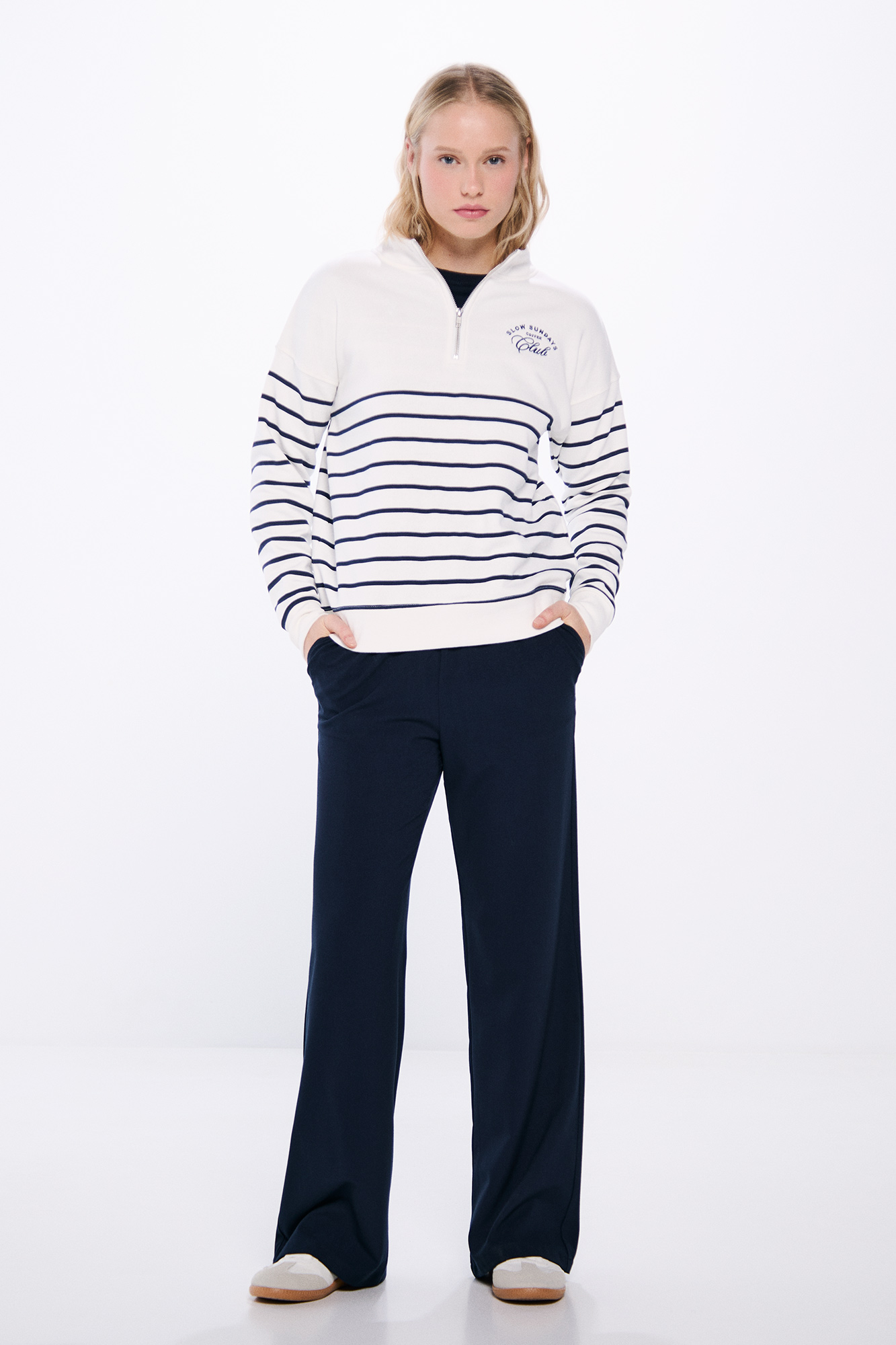 Pantalón jogger básico | Pantalones de mujer | Cortefiel