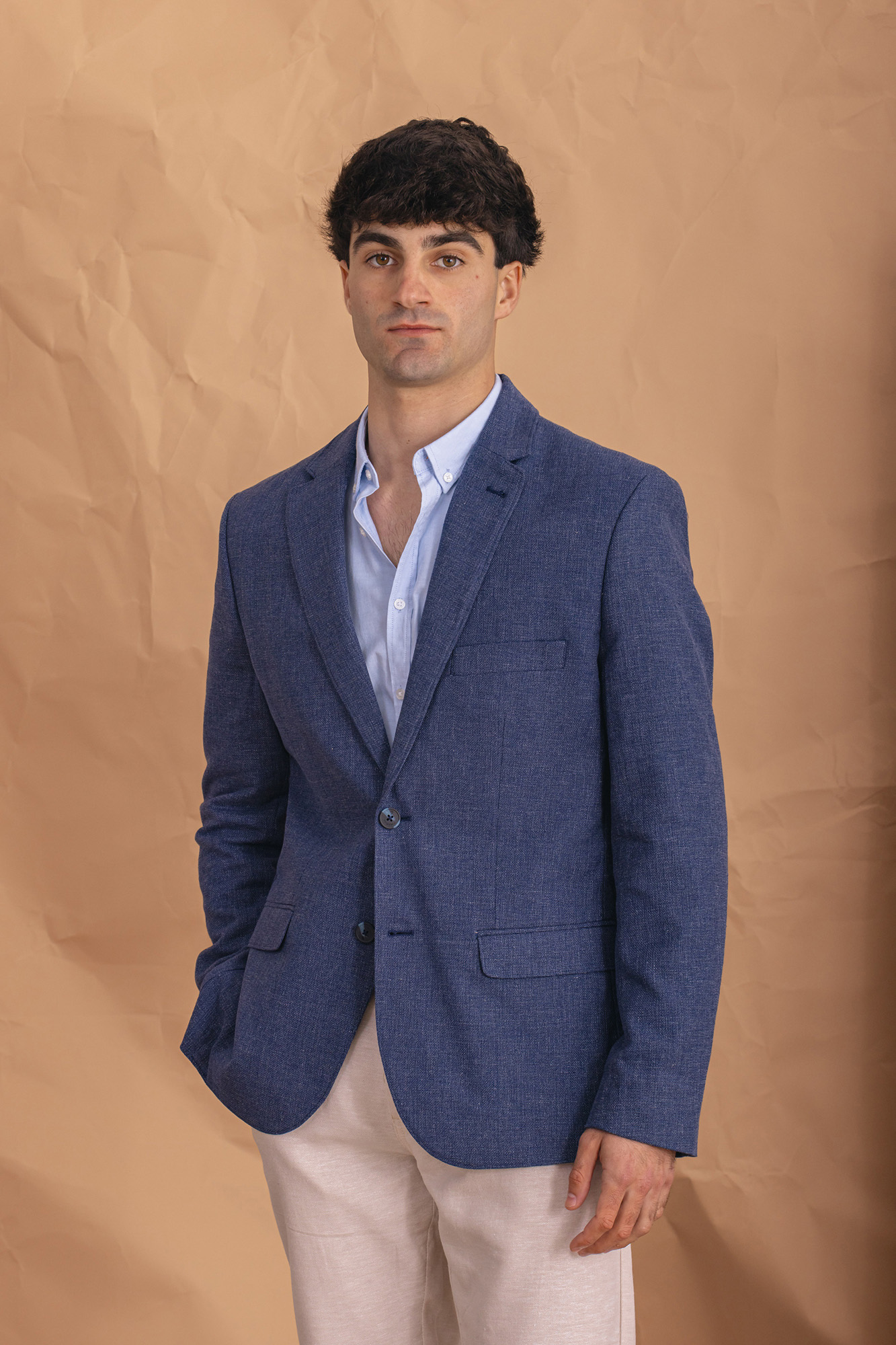 Blazer Azul Casual | Blazers para Homem | Cortefiel