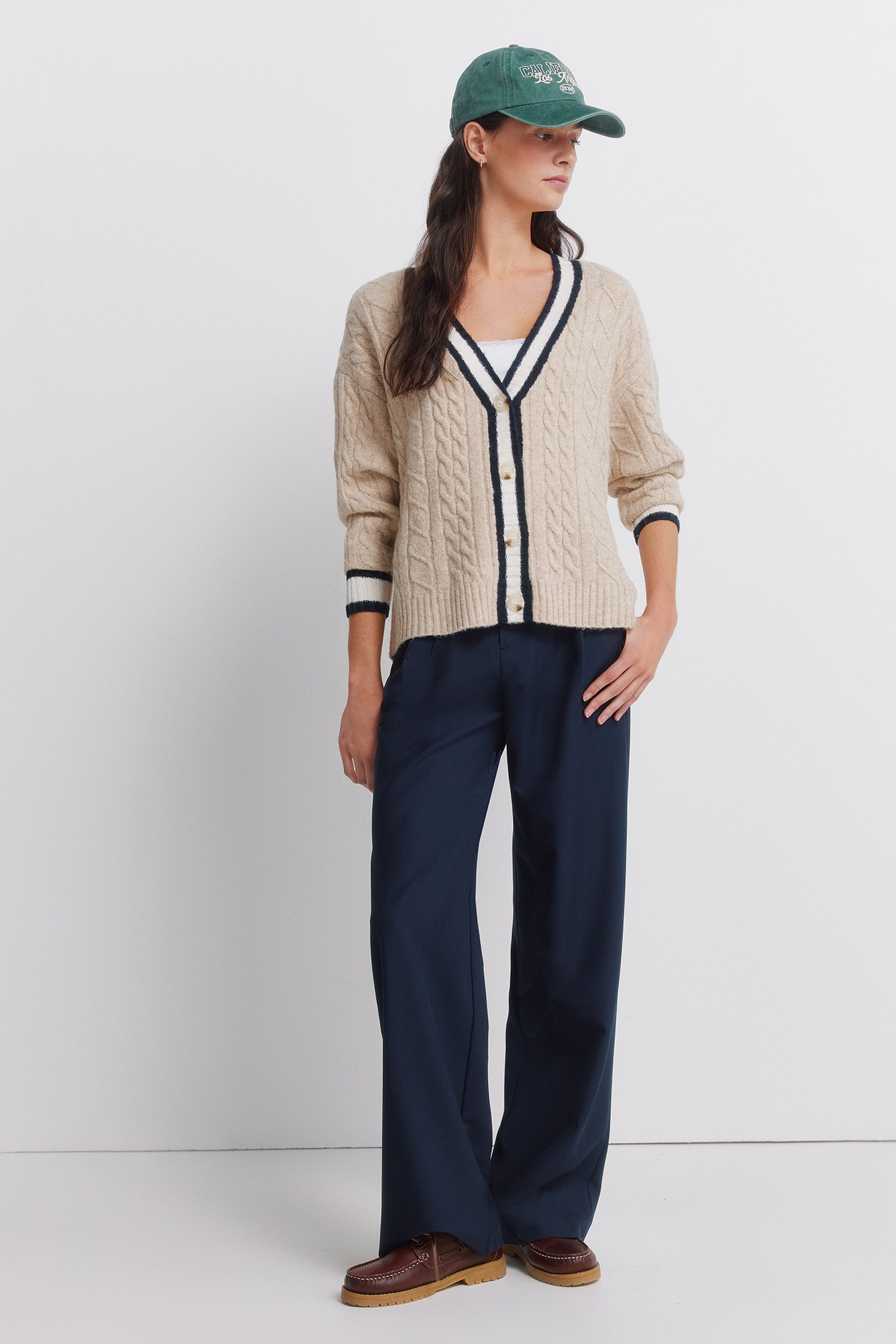 Calças chino | Calças para mulher | Cortefiel