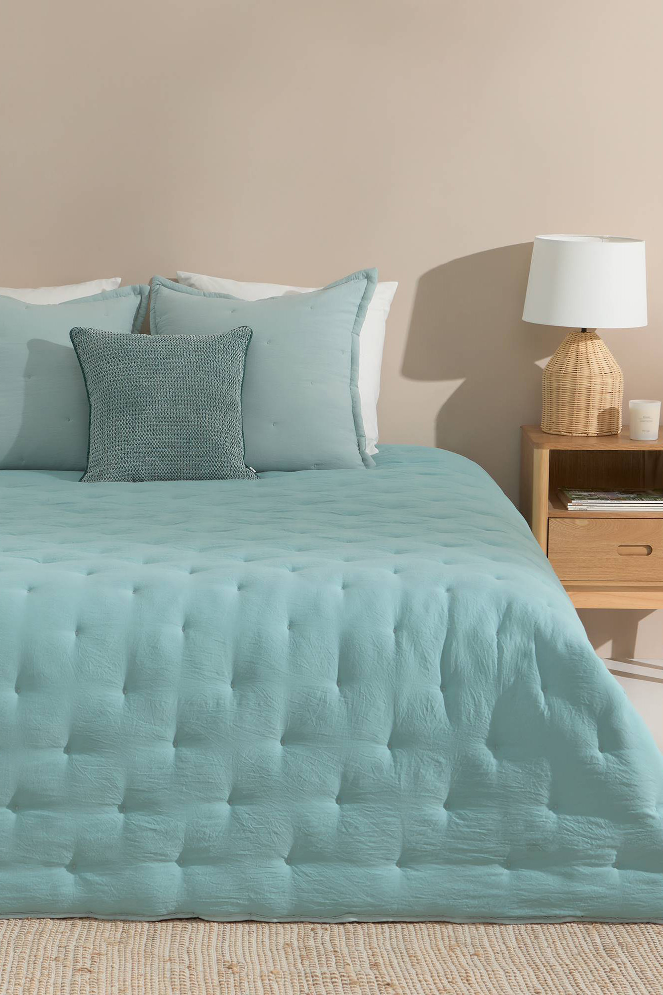 Edredón liso reversible. Cama 135-140 cm. | Textiles para el dormitorio ...