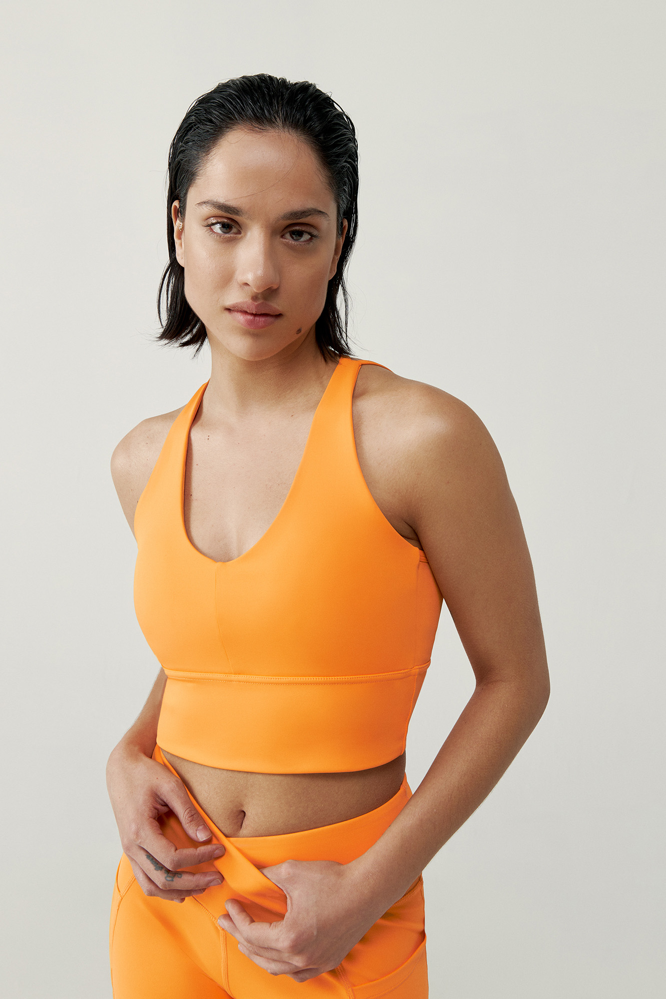 Top Seia Papaya | Tops y camisetas de mujer - Black Friday | Cortefiel