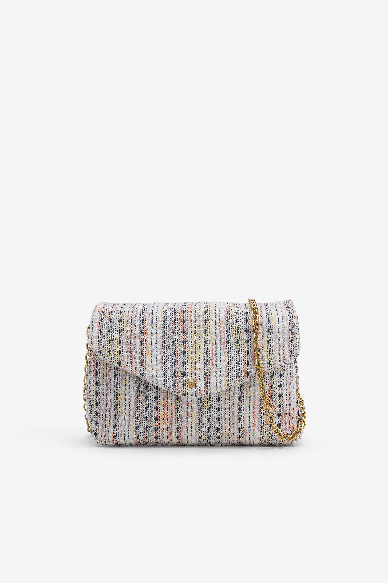 Tweed crossbody bag | Women's bags | Cortefiel