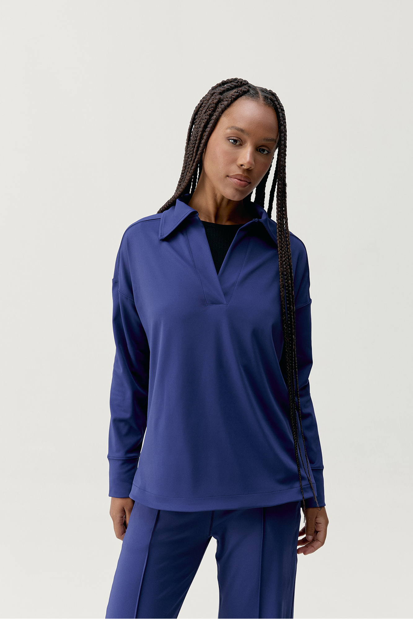 Polo Lua Next Blue | Polos de deporte mujer | Cortefiel